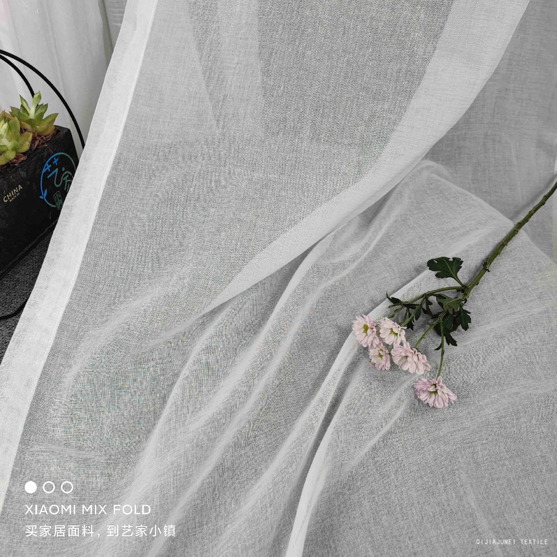 74GSM Chiffon wedding draping panel-Striped Style-Haining Qijiajumei ...